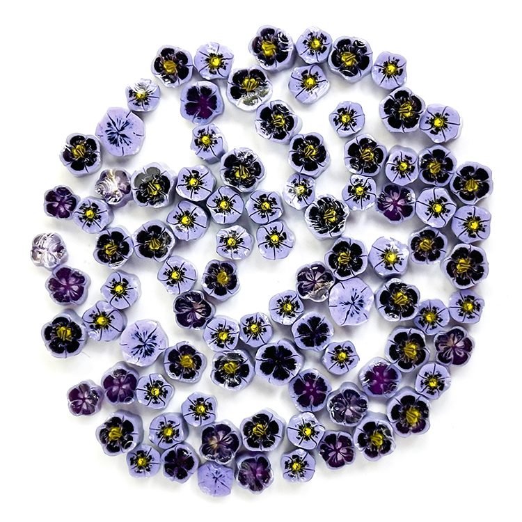 Murrine - Pale Violet - 96COE - 25g | Buy Online | Tabitha's Glass Emporium