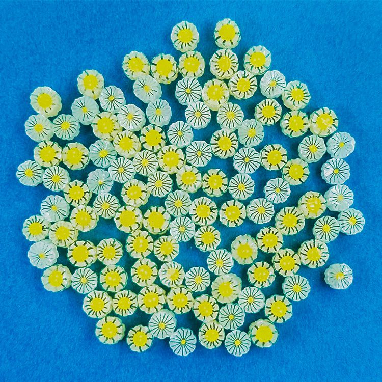 Murrine - Flower - Daisy - 96COE | Buy Online | Tabitha's Glass Emporium