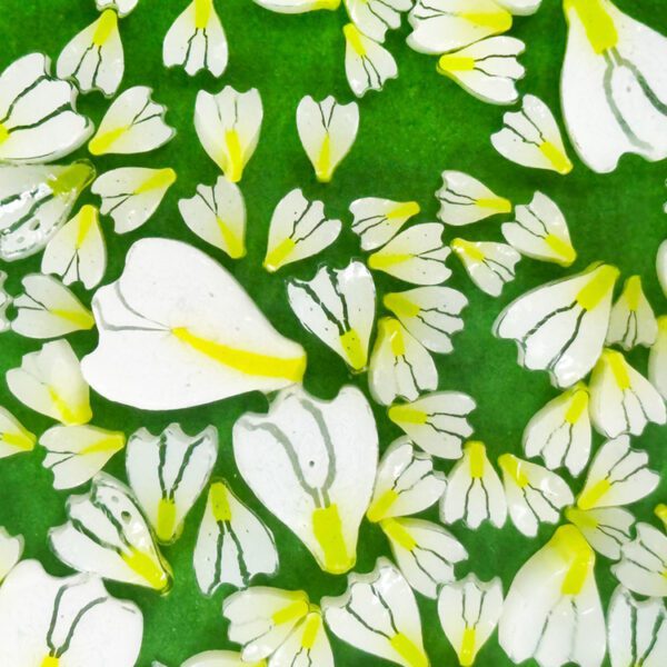 Murrine - Mixed Size - Snowdrop - 96COE | Buy Online | Tabitha's Glass ...