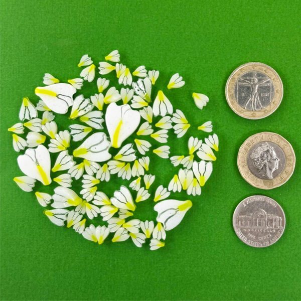 Murrine - Mixed Size - Snowdrop - 96COE | Buy Online | Tabitha's Glass ...