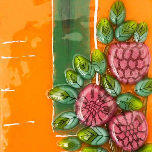 Murrine - Mix Size - Raspberry - 90COE | Tabitha's Glass Emporium